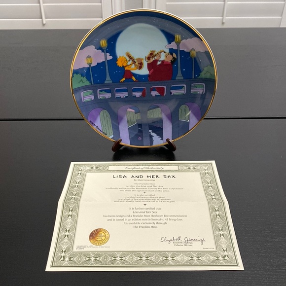 Simpsons | Accents | The Simpsons Vintage Limited Edition Porcelain ...